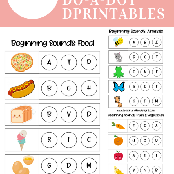 Literacy - Lemon and Kiwi Designs