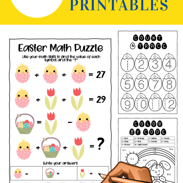 Math Printables - Lemon and Kiwi Designs