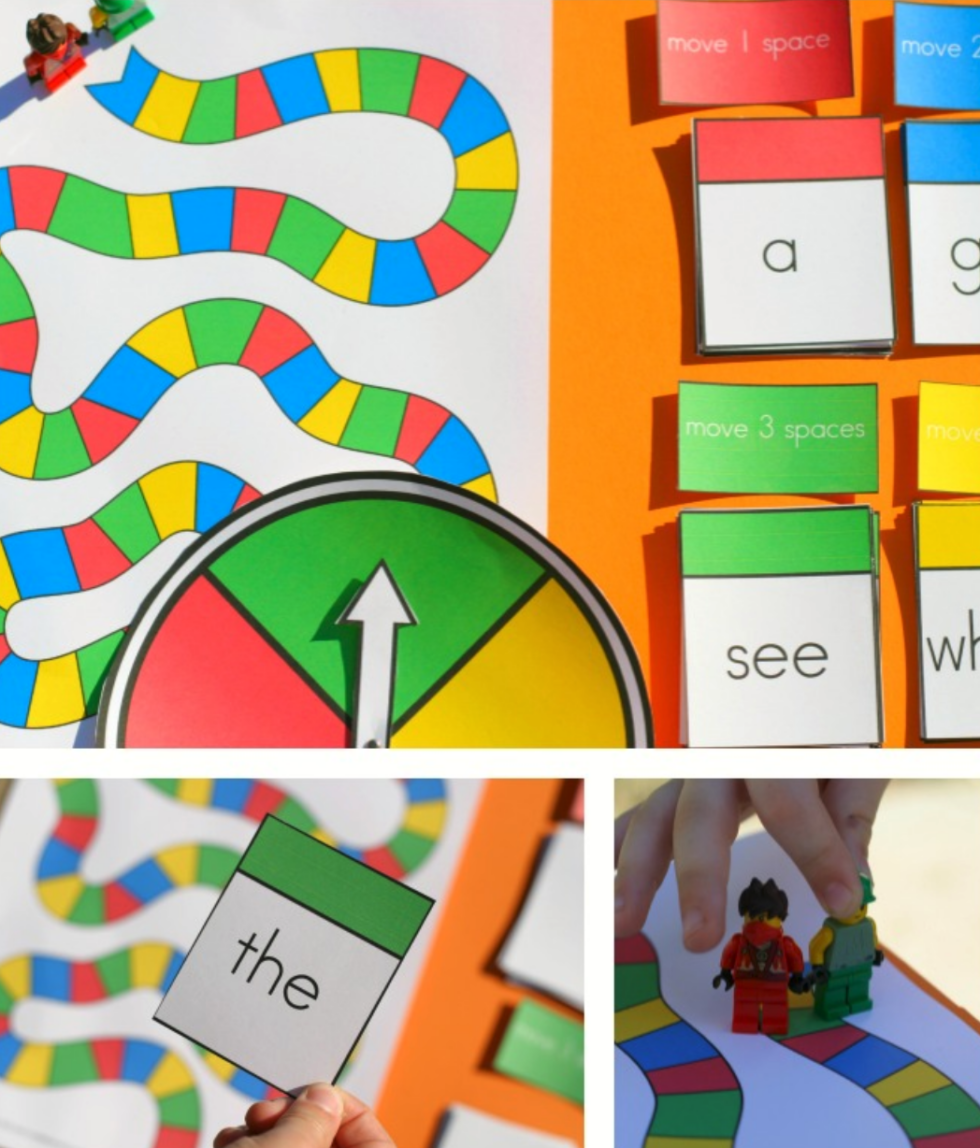 11 Free Printable Literacy Board Games for Kids - Lemon and Kiwi Designs